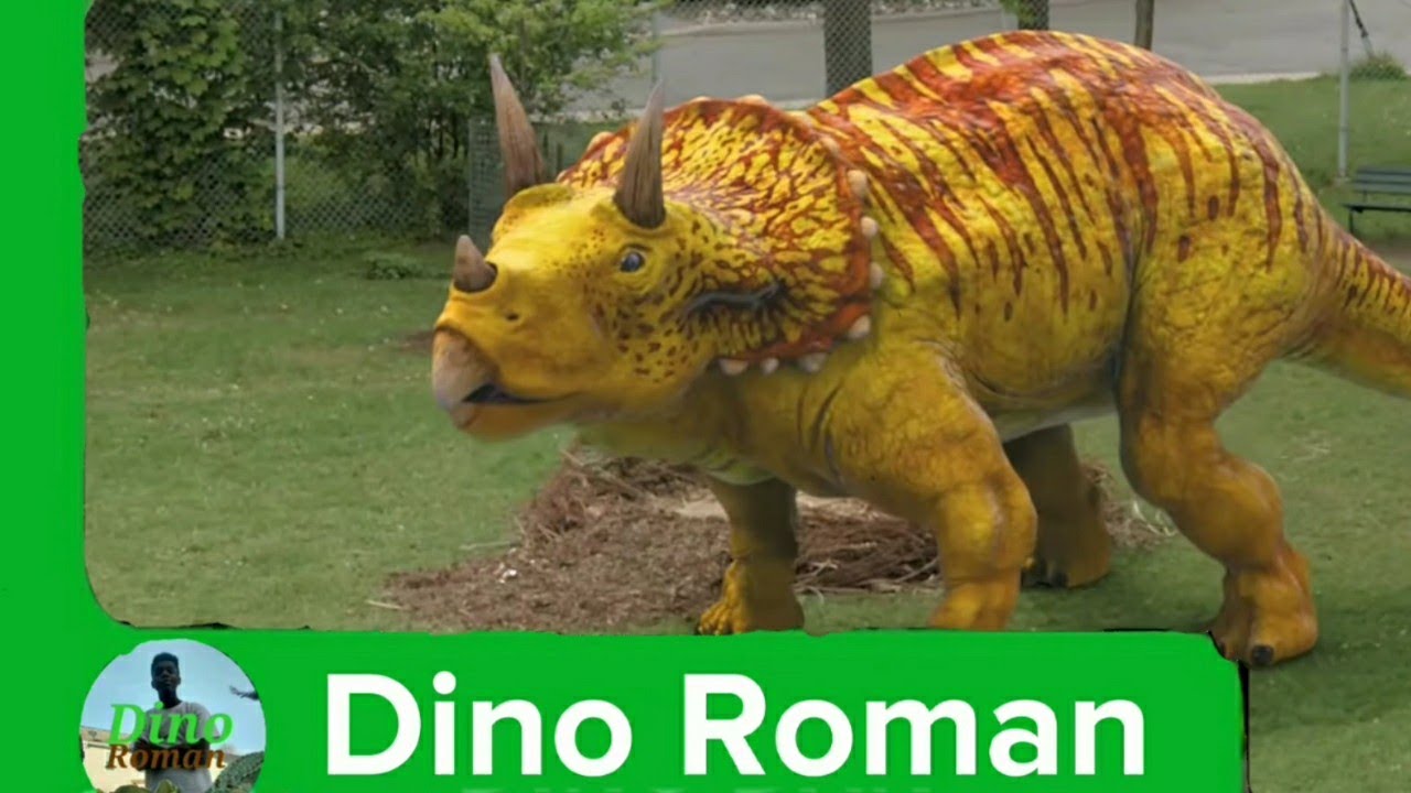 Dino Roman felid guide/the tricearatops - YouTube