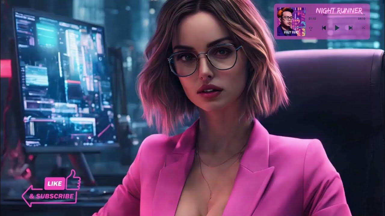 Coding/Work Productivity With Cyberpunk Chillwave 80s Retro Synthwave Beat Mix - YouTube