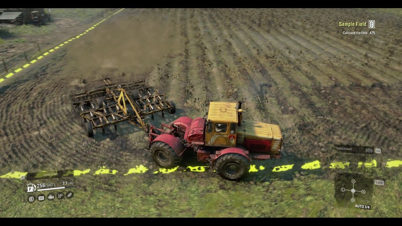 snow Runner - Sample Field - Cultivate, Seed And Harvest The Field ...