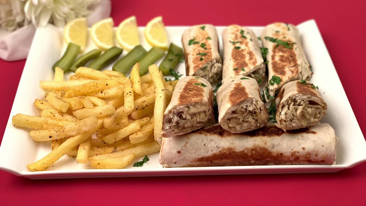 ARAP USULÜ TAVUK DÖNER/ARABIC SHAWARMA TARİFİ..! - YouTube