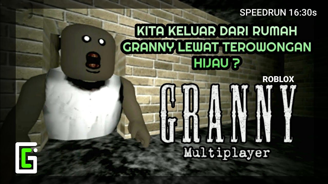 SPEEDRUN 1 ROBLOX GRANNY MULTIPLAYER | ROBLOX | GARTAWARA ID - YouTube