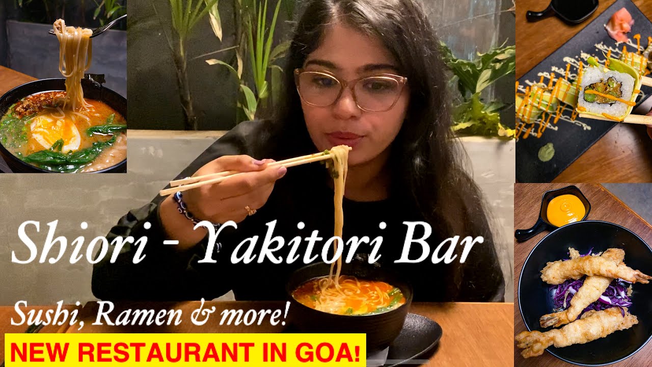 Must visit New Restaurant in GOA! | SHIORI GOA | Siolim | GOA food vlog ...