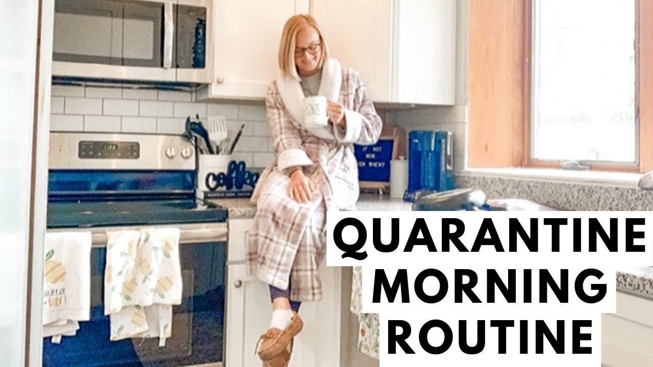 QUARANTINE MORNING ROUTINE | LIVMJEV - YouTube