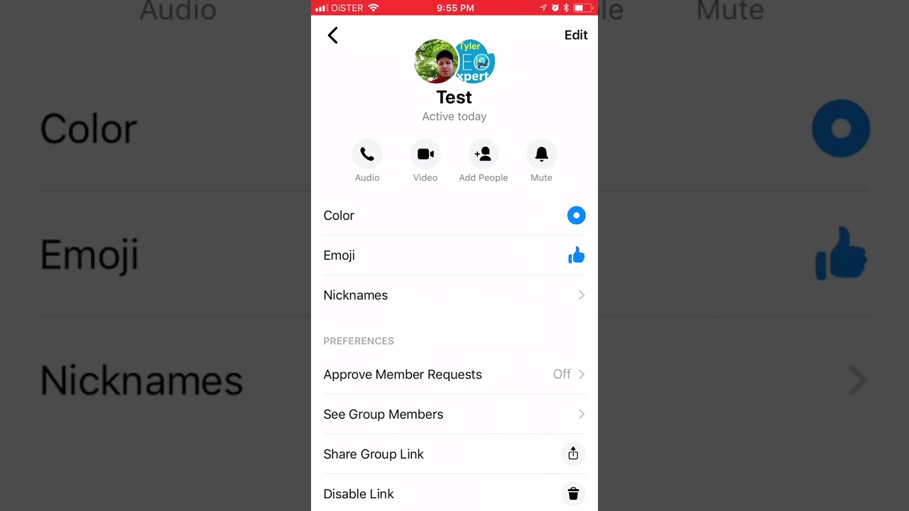 How to SHARE A LINK to group conversation in messenger! - YouTube
