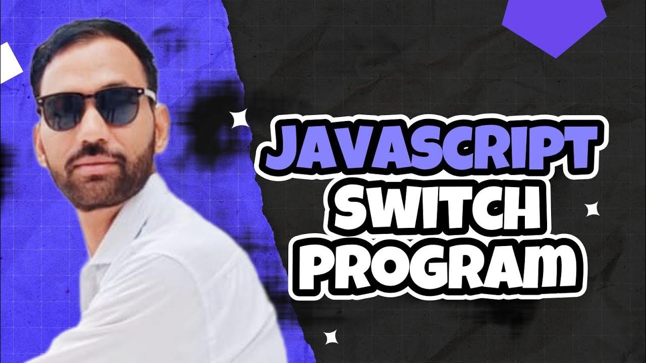 javascript switch program to identify vowel or consonant web design javascript - YouTube