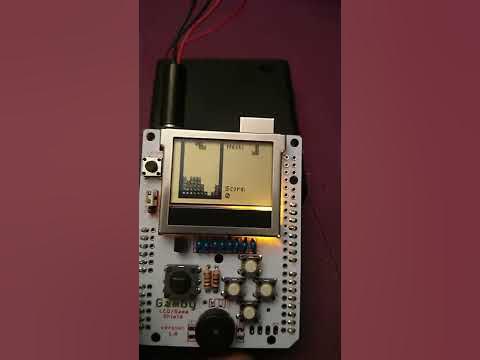 GAMBY: Arduino Retro Gaming Sheild - YouTube