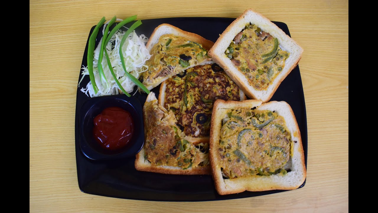 Chicken Vegetable Sandwich By Lubna's Foods Recipe - YouTube