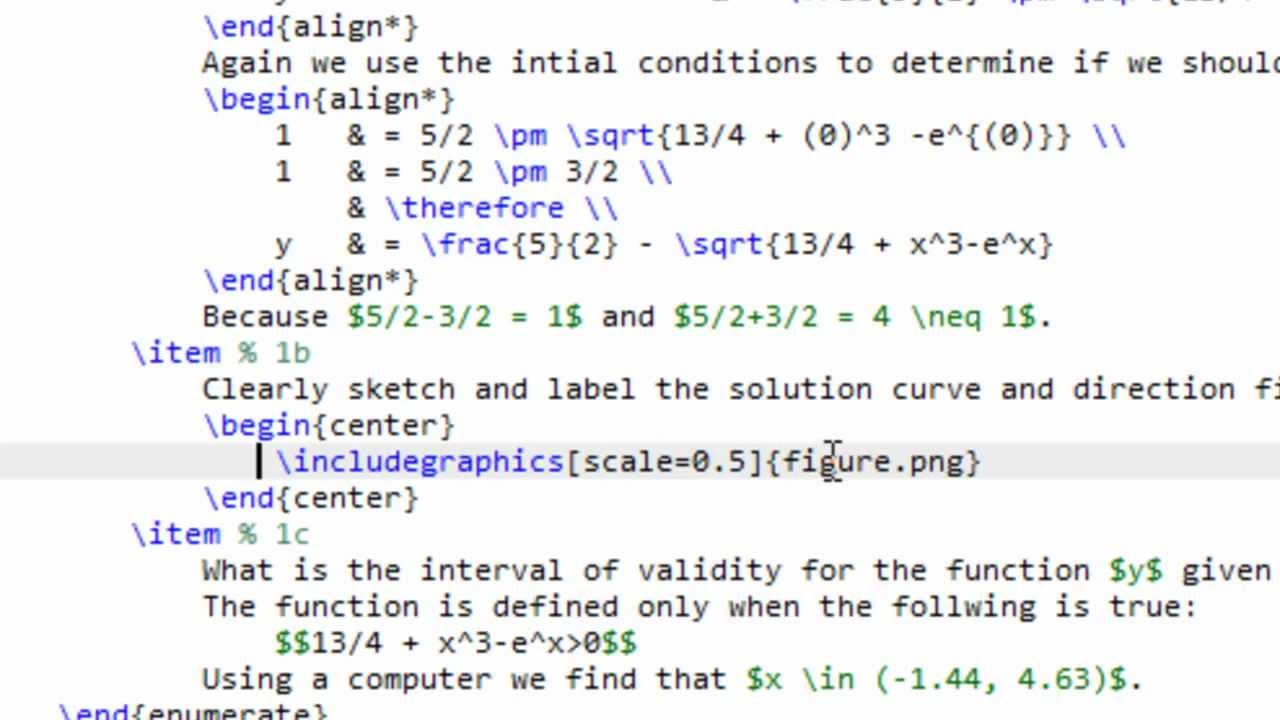 Using LaTeX To Type Up A HW Assignment Or Test YouTube Using LaTeX To Type Up A HW Assignment Or Test YouTube