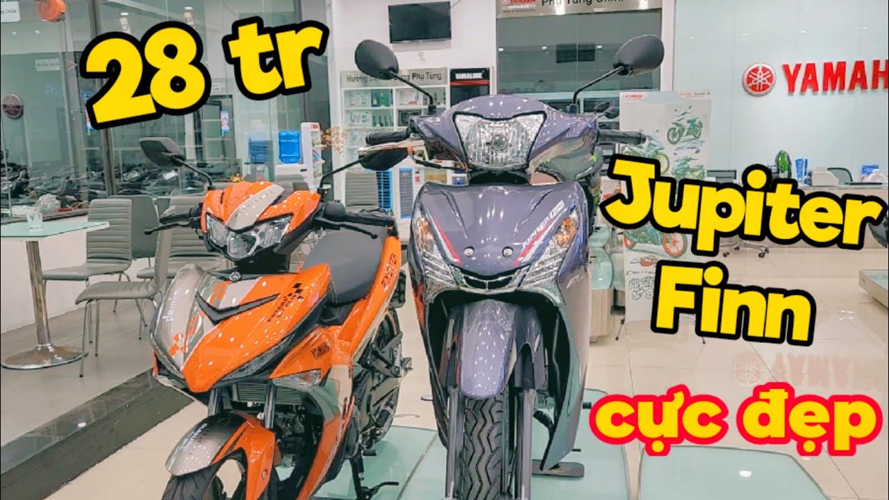 Yamaha Jupiter Finn 115cc 2023 mới - Đánh giá ngoại hình, màu sắc, giá ...