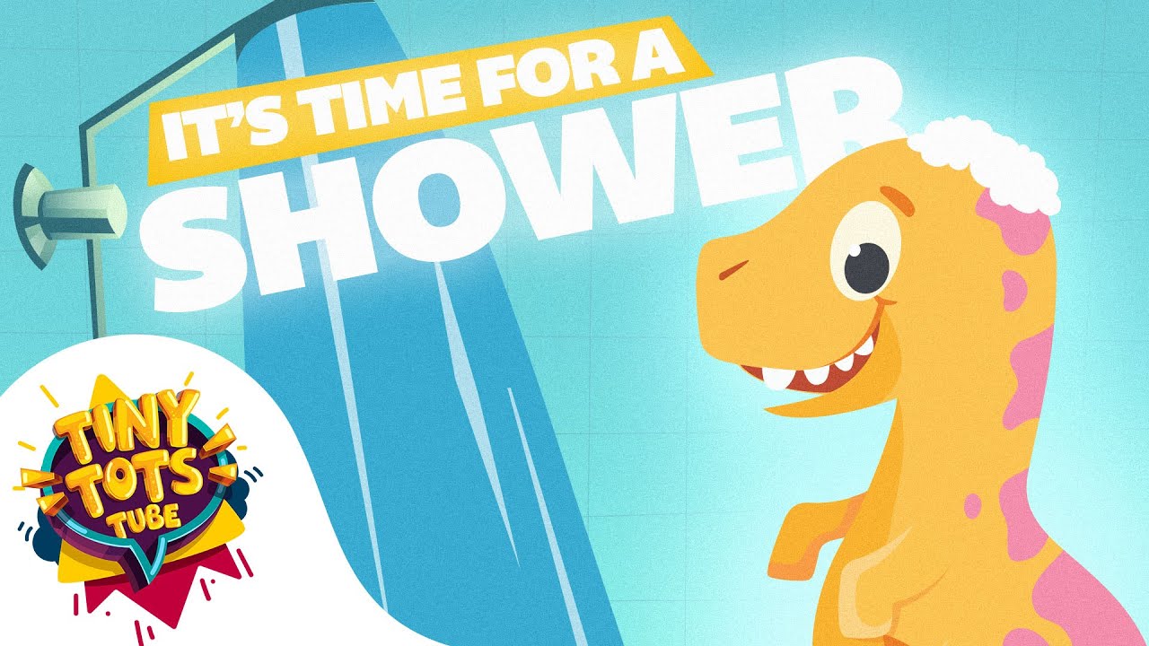 Splish Splash Dinosaur Bash: Watch Funny Dinosaur Shower Adventure ...