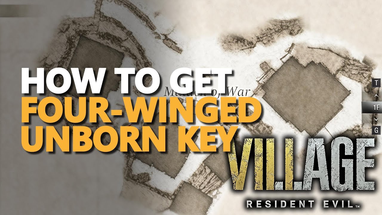 How to get Four-Winged Unborn Key Resident Evil Village - YouTube