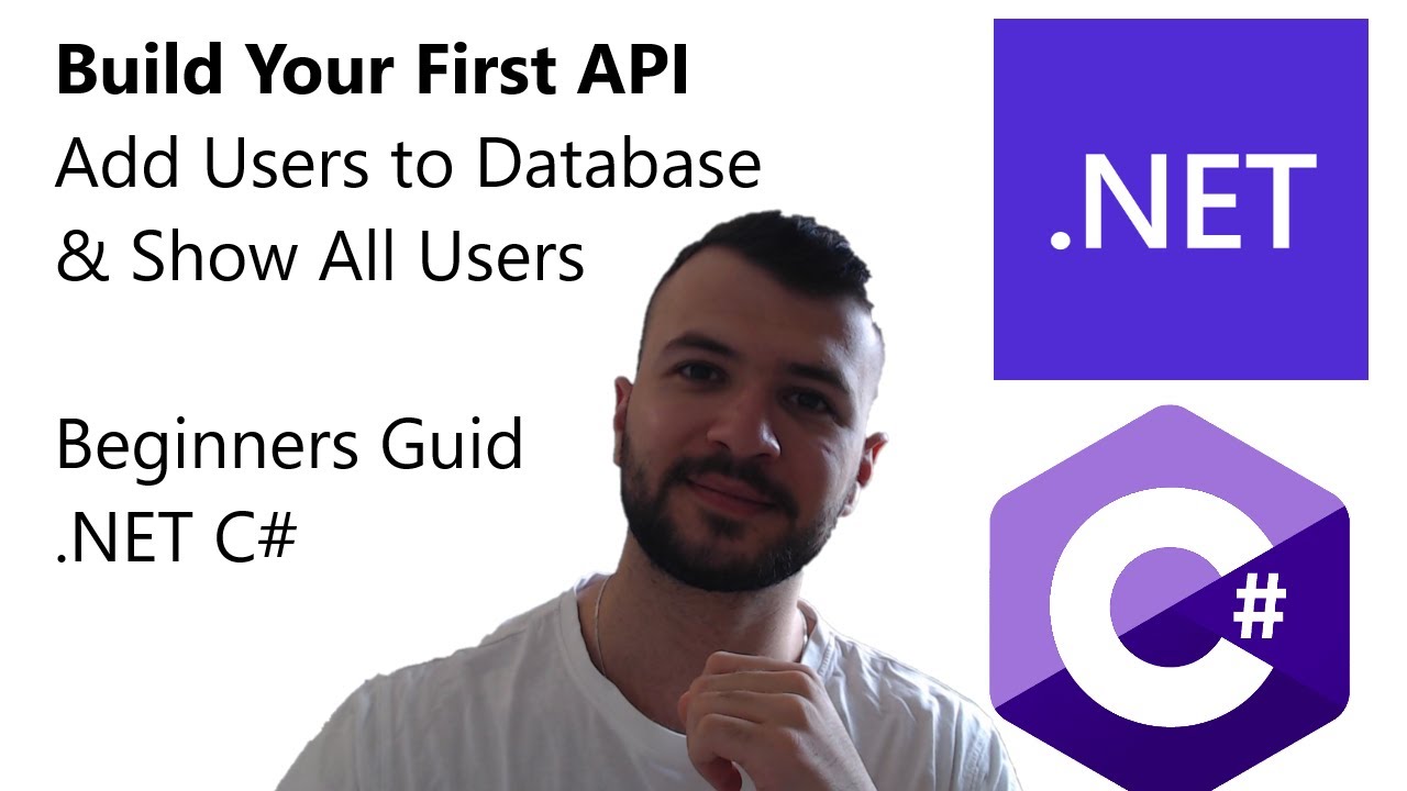 How to build an API - Beginner's Guide .NET C# | 2024 - YouTube