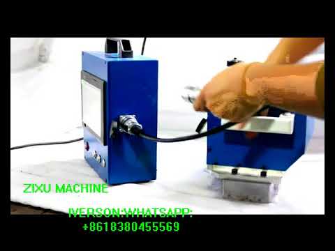 ZIXU pneumatic marking machine - YouTube