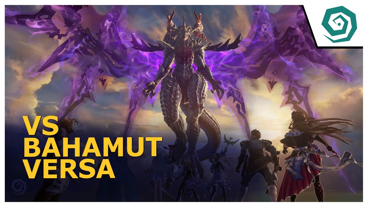 Bahamut Versa Boss Fight and Cutscenes of Granblue Fantasy: Relink ...