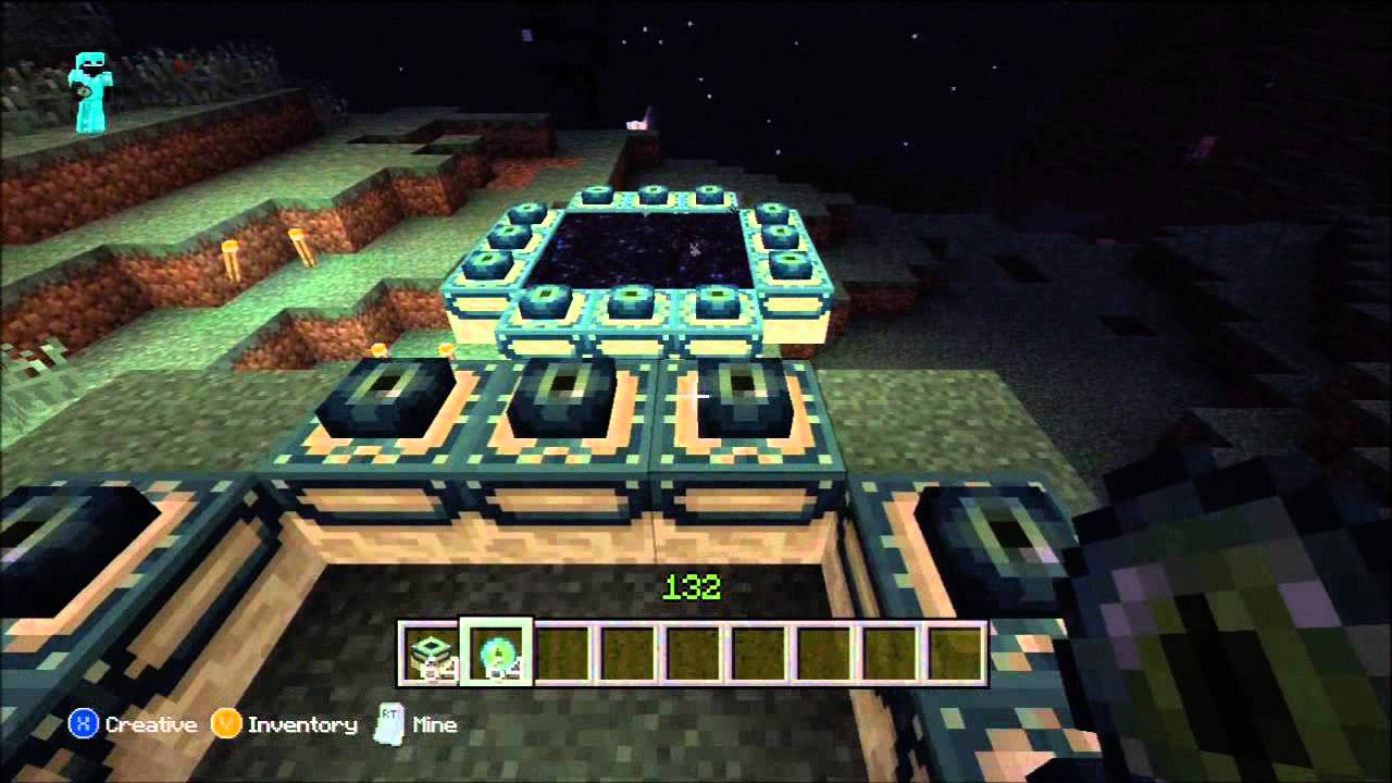 Ender Portalen Minecraft: Fortress With Ender Portal V 1.6.2 Maps Mod
