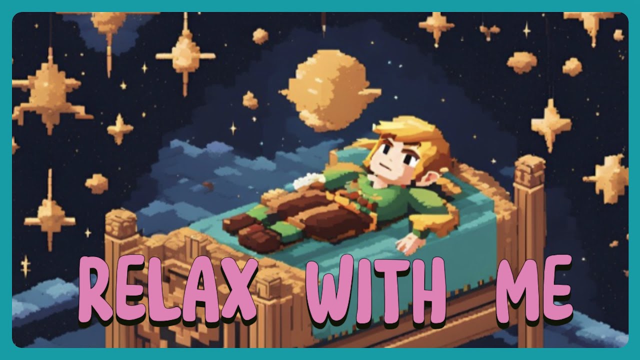 8 hours of relaxing Zelda MUSIC and RAIN to sleep DEEPLY #relaxingmusic ...