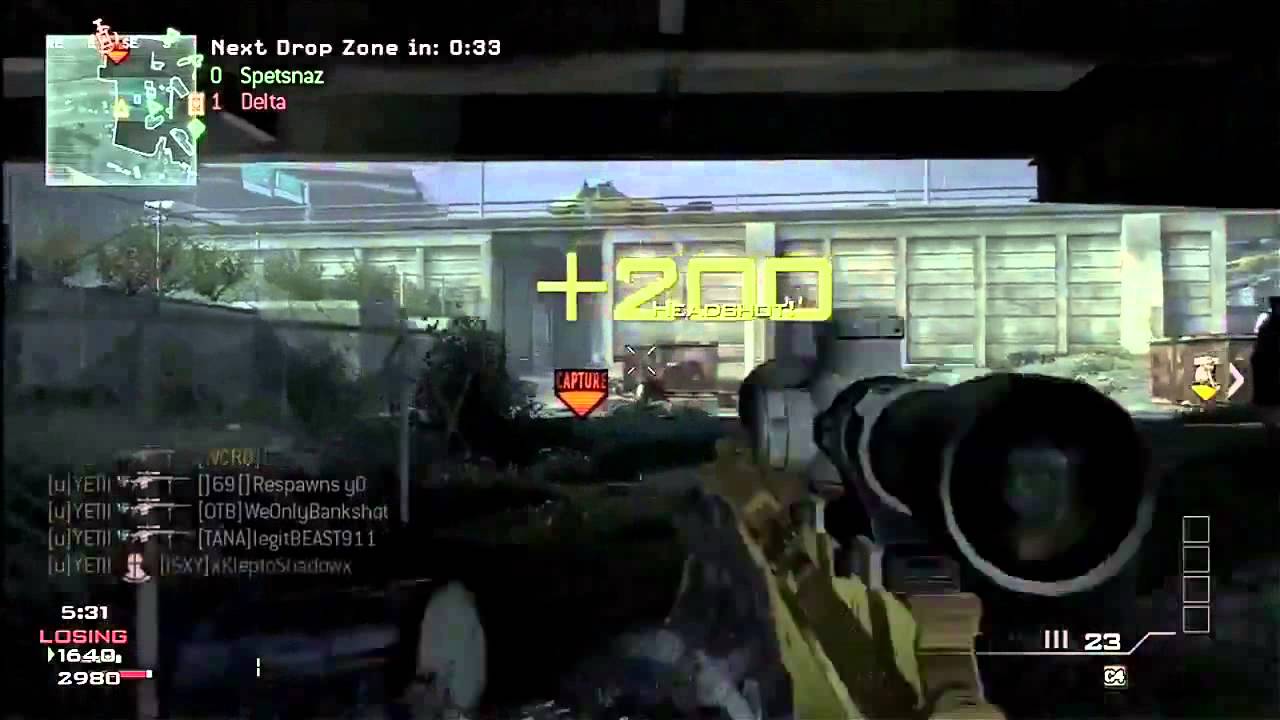 MW3 Sniping Gameplay - YouTube