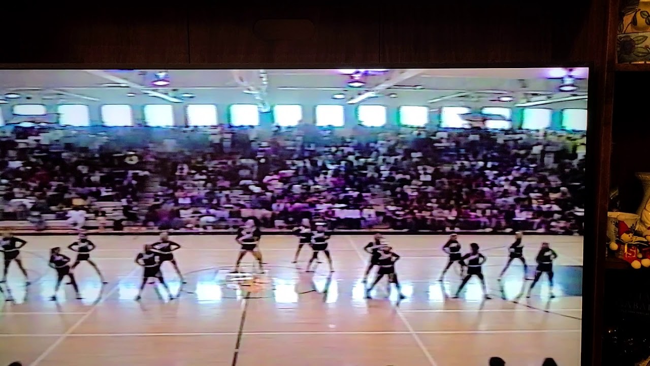 Olympic Heights High School Varsity Cheerleading Pep rally 2004 - YouTube