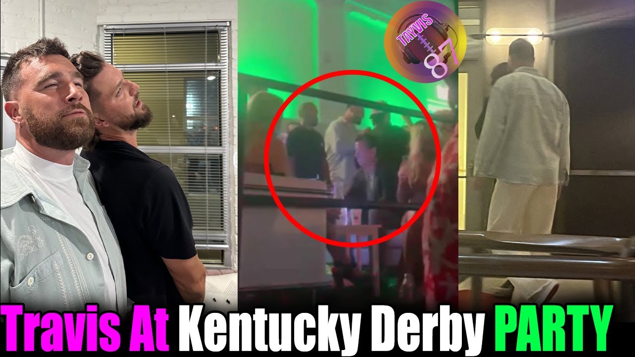 Travis Kelce parties until dawn with Chainsmokers at the 150th Kentucky ...