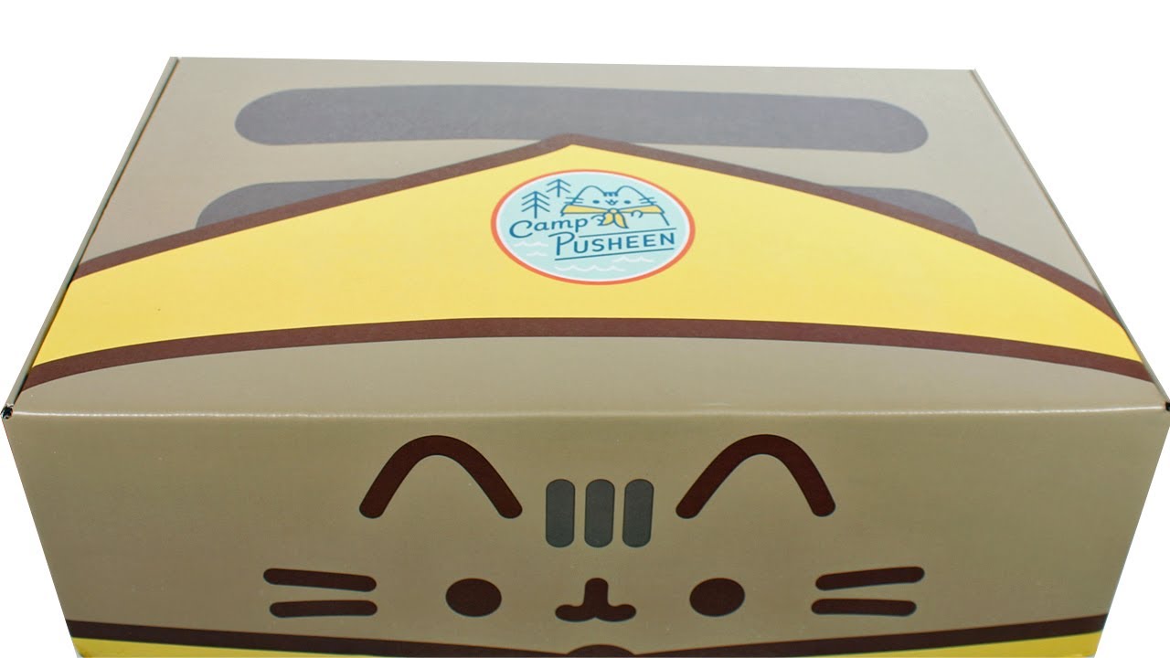 Pusheen Box Summer 2020 Camp Pusheen Subscription Box Unboxing Review ...