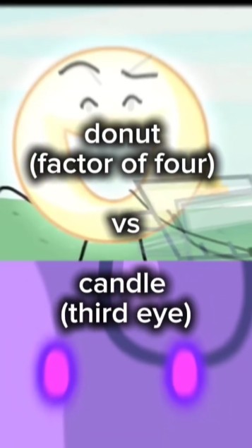 donut vs candle (bfb vs ii) - YouTube