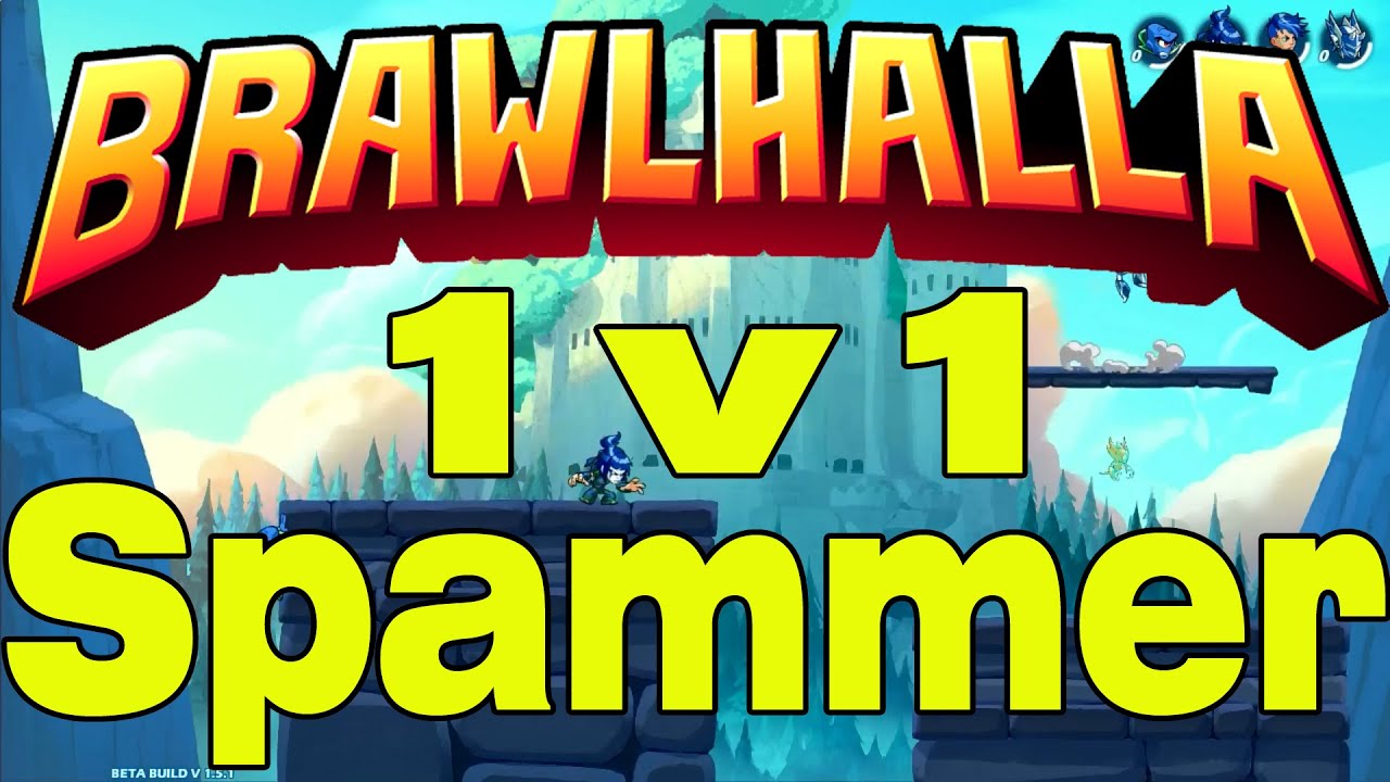 Brawlhalla - 1v1 - Am I a Spammer - YouTube