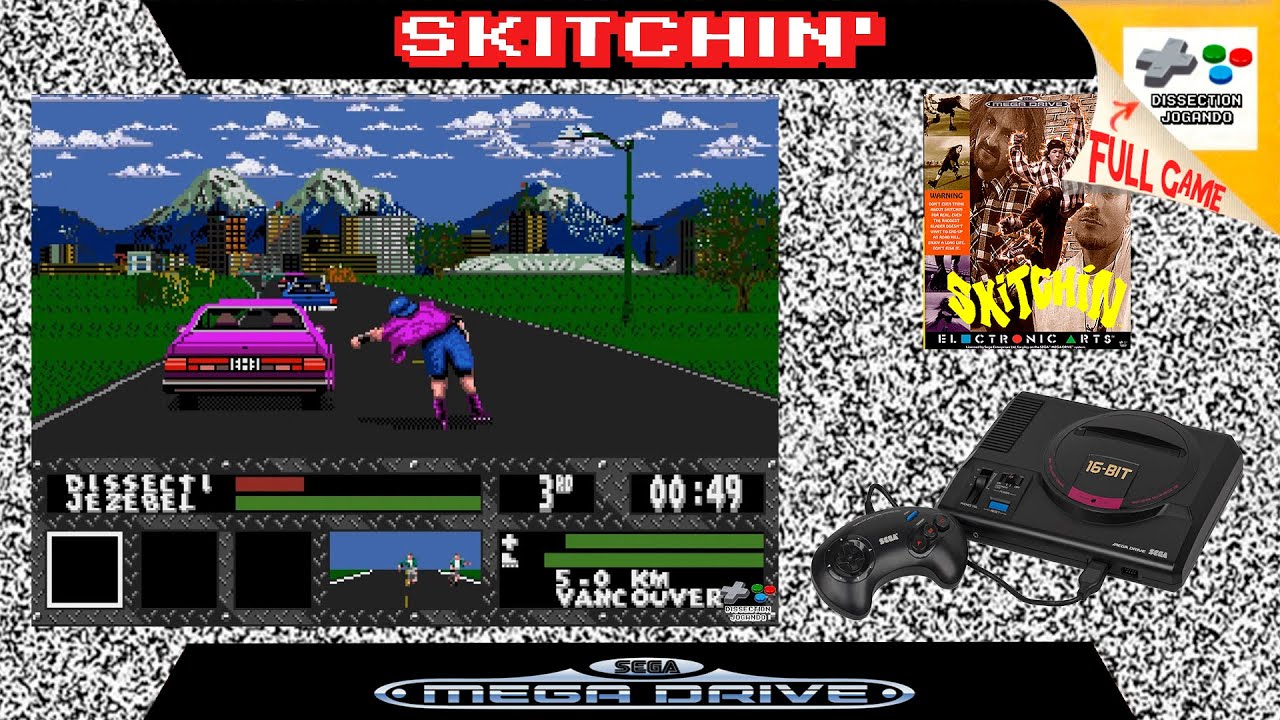 Skitchin' - Mega Drive / Genesis [Longplay] - YouTube