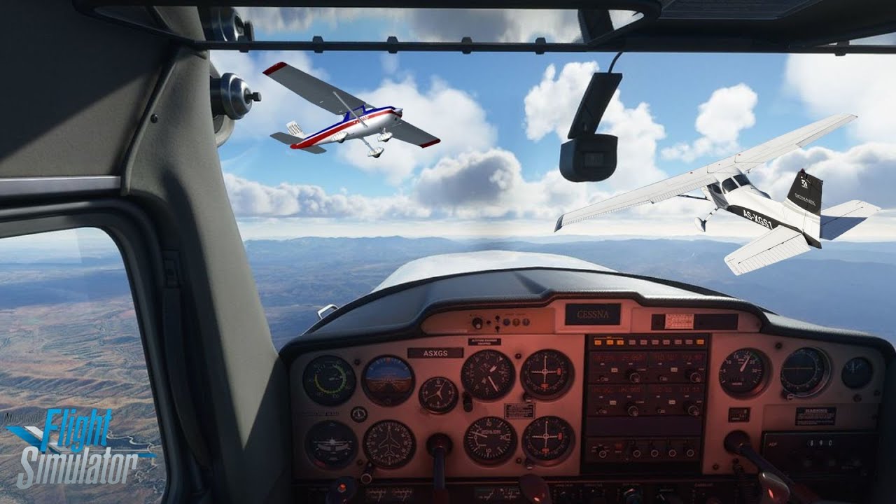 Microsoft Flight Simulator 2020 - Formation en vol , Décollage et ...