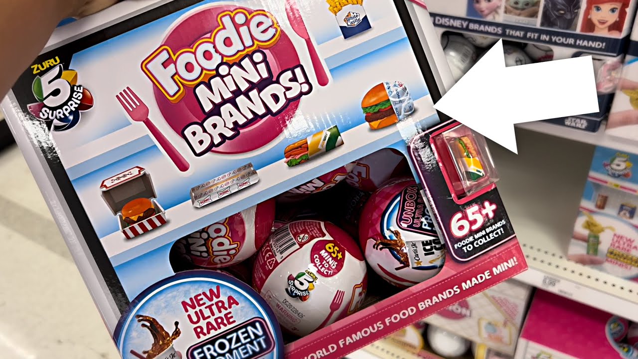 I FINALLY Found Foodies Mini Brands - YouTube