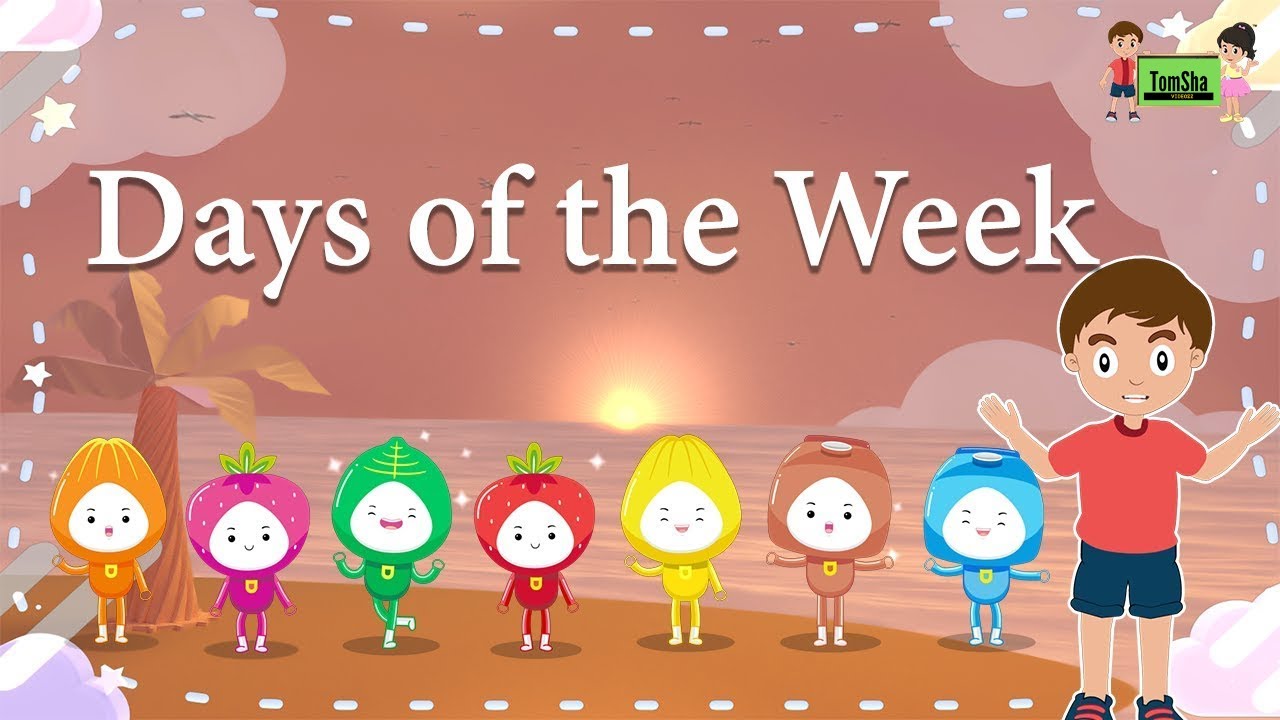 Days of the Week + MORE Fun Nursery Rhymes | Kids Cartoons | Songs For ...