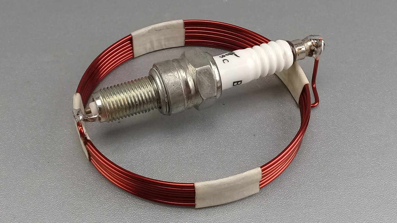 100% Self Running Free Energy Spark Plug Device With Big Copper And Big ...
