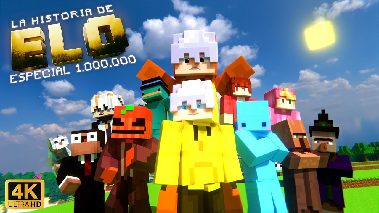 LA HISTORIA DE ELO 🎬 Película Animada de Minecraft | ESPECIAL 1 MILLÓN 💛 - YouTube