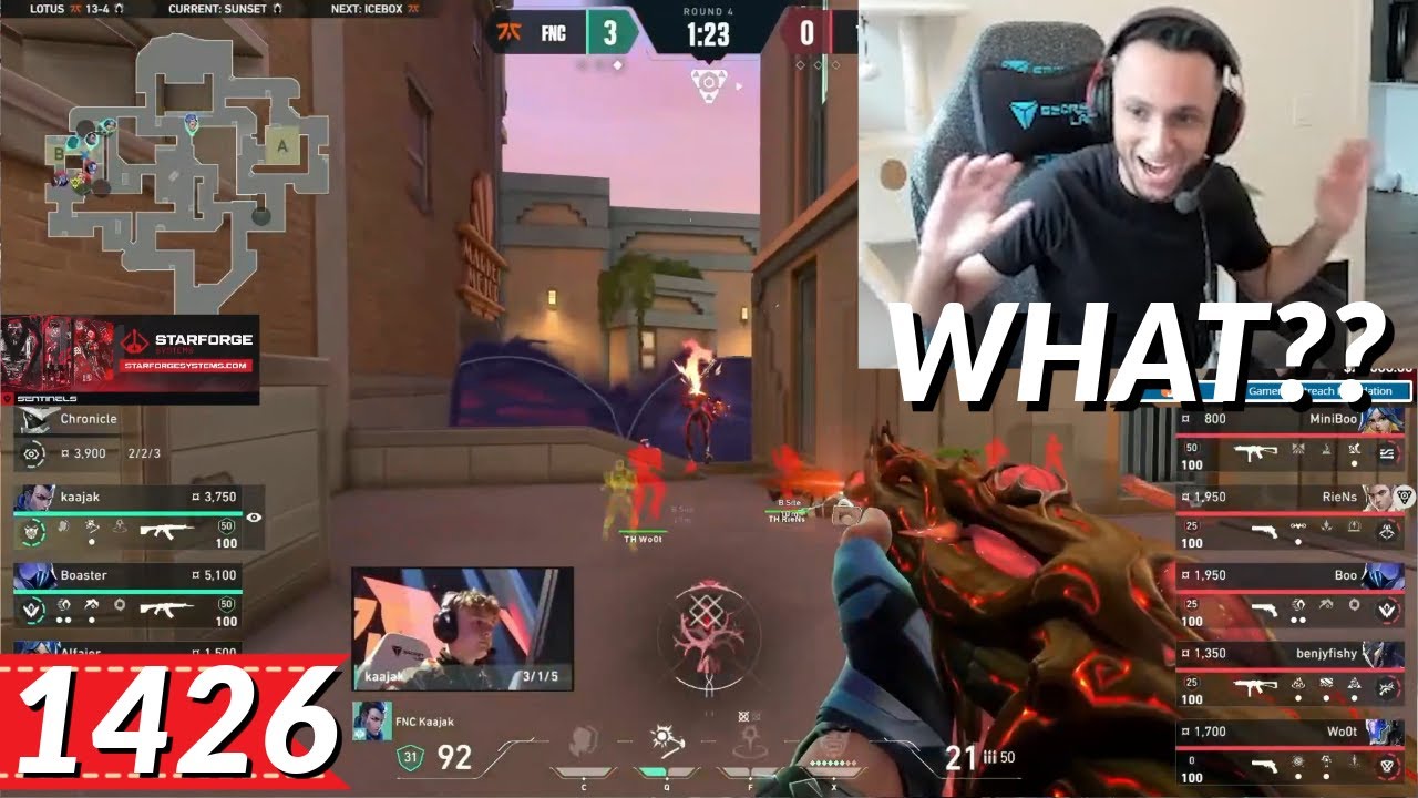 Kaajak is Definitely the Rookie of the Year! | Most Watched VALORANT ...
