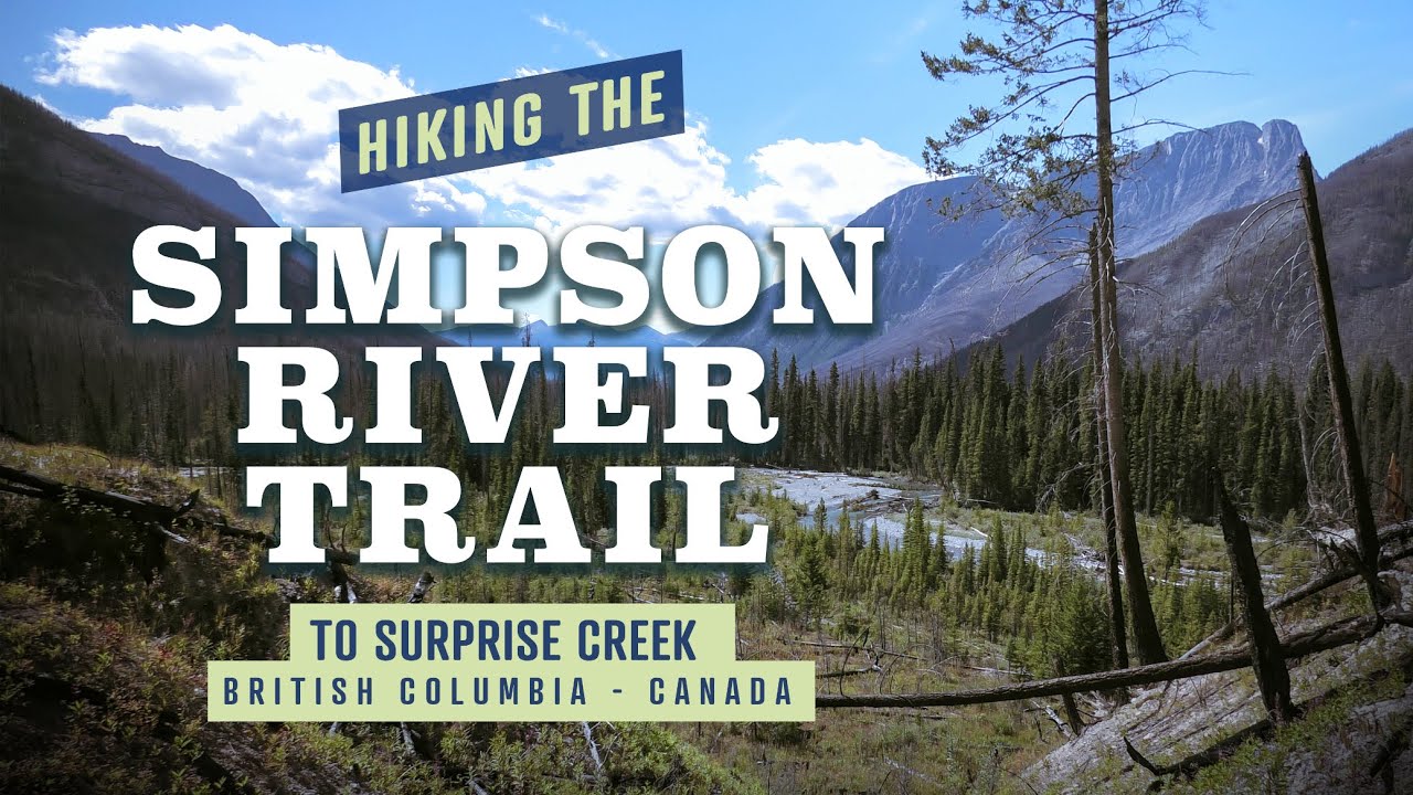 Hiking the Simpson River Trail to Surprise Creek - YouTube