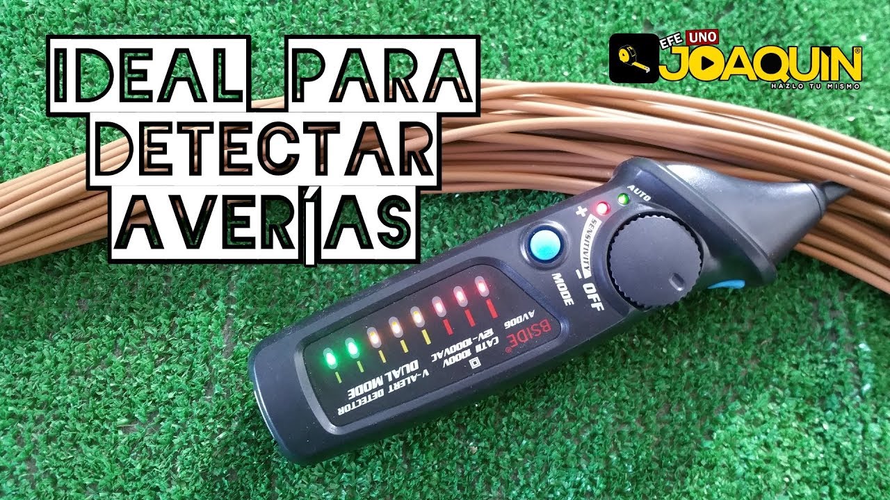 DETECTOR DE CORRIENTE SIN CONTACTO - YouTube