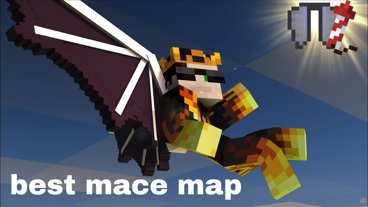 The best mace practice map in mcpe - YouTube