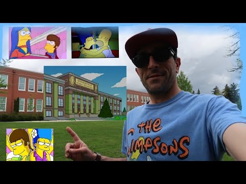 Where Homer Met Marge / Springfield - Grant High School - The Simpsons ...