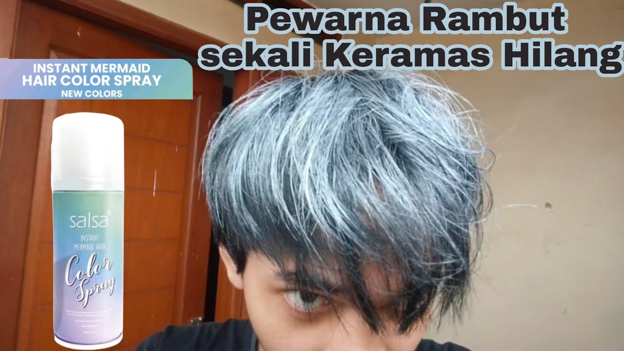 CAT RAMBUT TANPA BLEACHING, SALSA HAIR COLOR SPRAY, PEWARNA RAMBUT ...