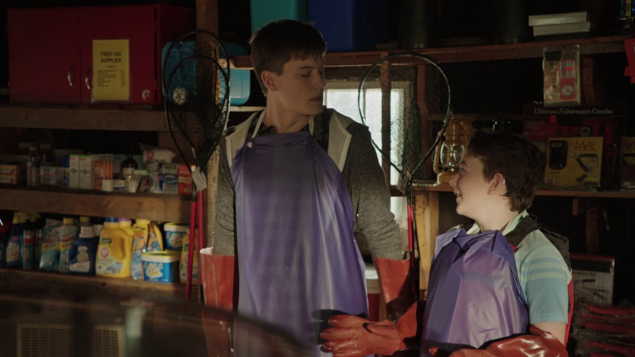 Benjamin Stockham is a "Cool" Brother in "Lost & Found" - YouTube