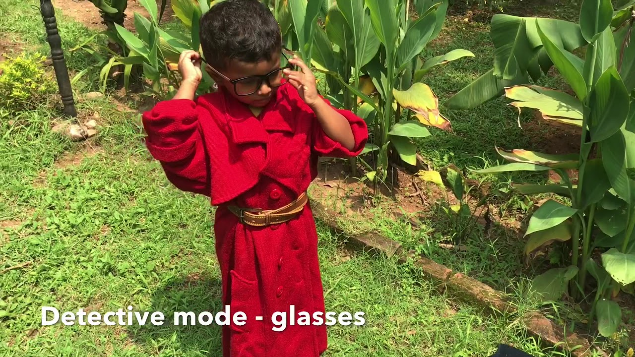 Playing detective / toddler activities / learning shapes / Bryan - YouTube