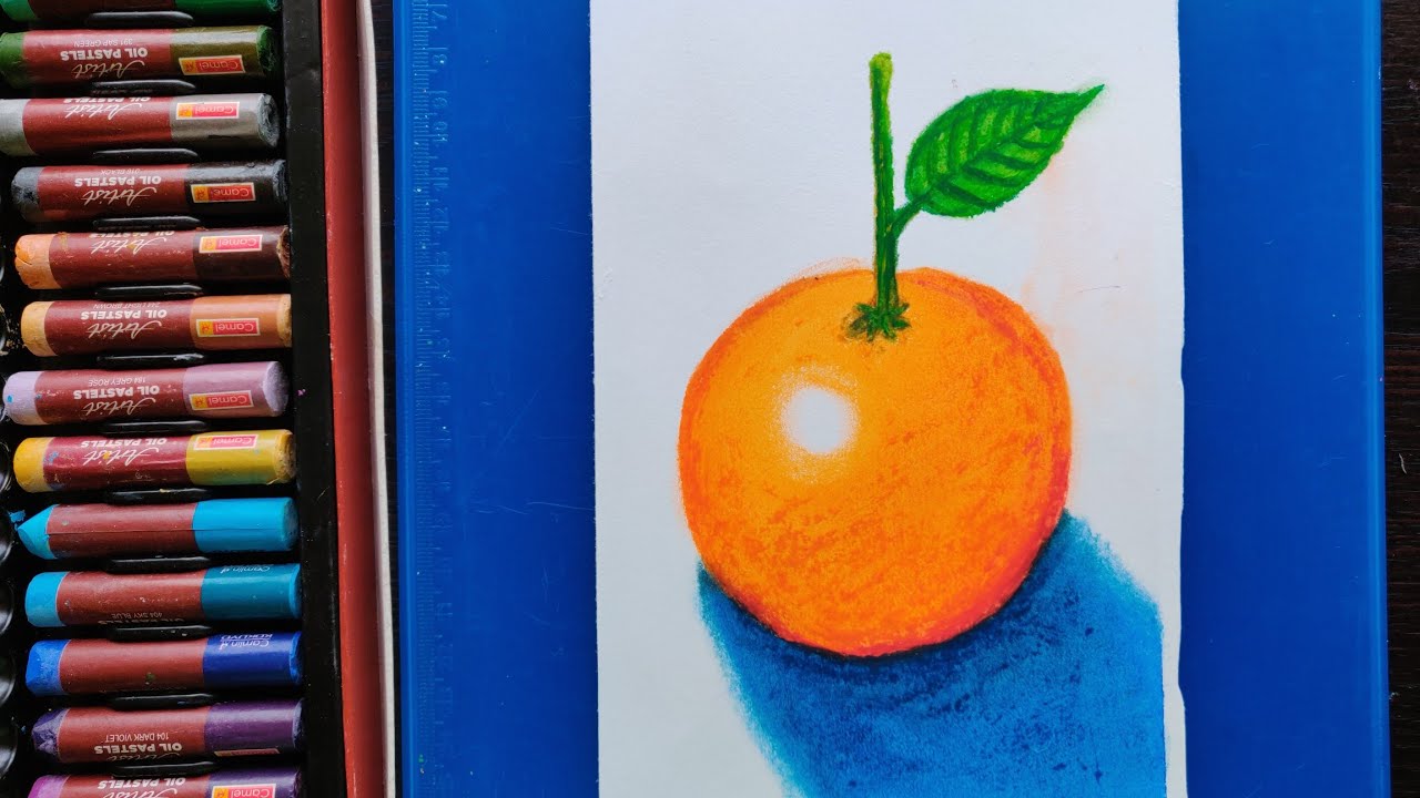 How to draw orange? - YouTube