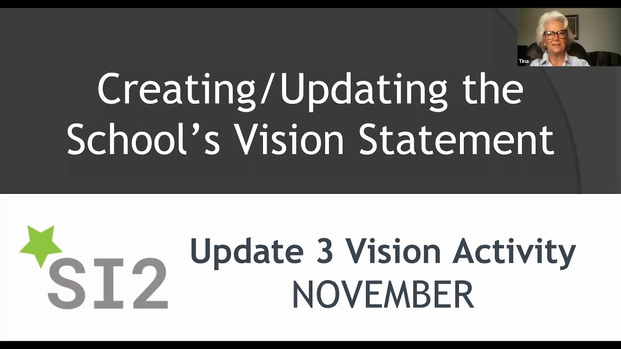 SI2: NOV U3 Steering Team - Update Vision - YouTube