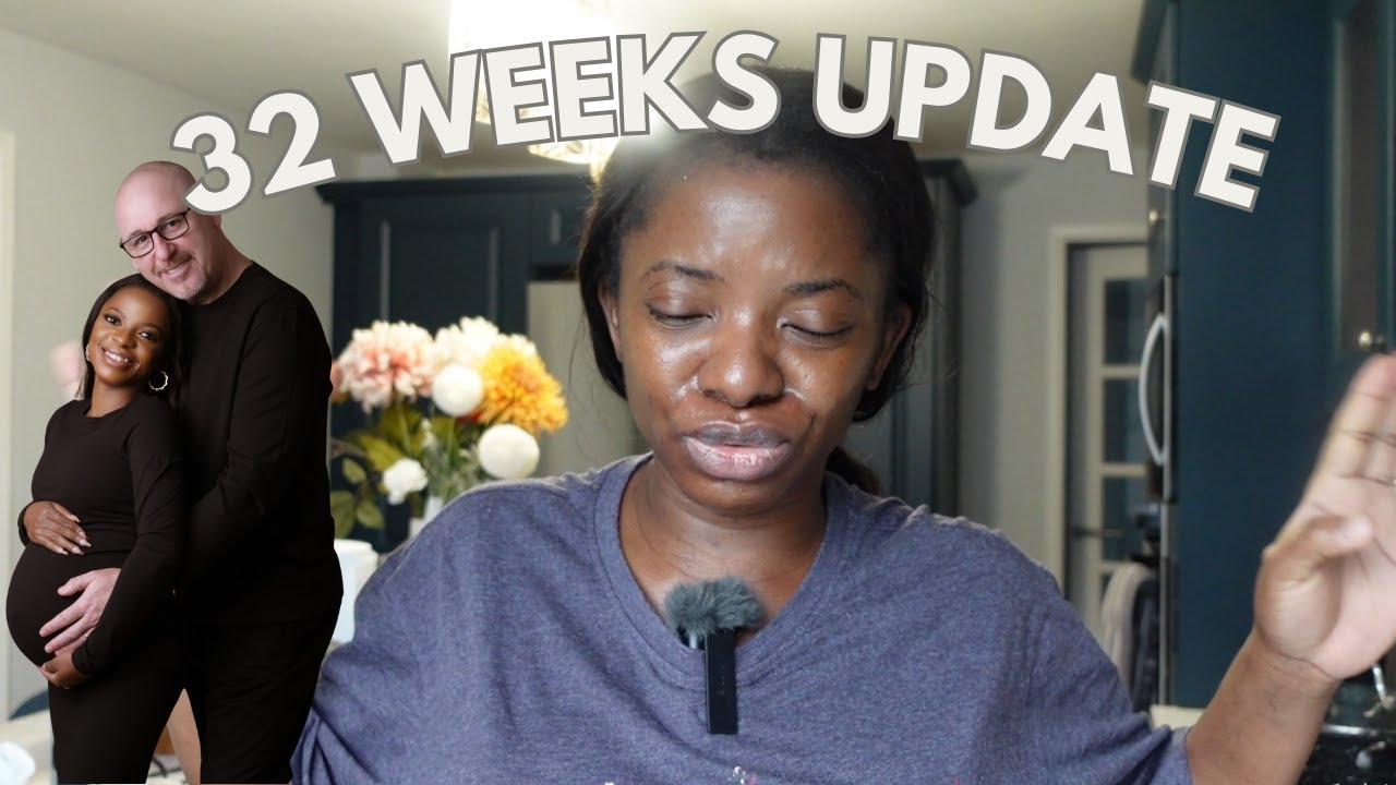 32 WEEK GROWTH SCAN UPDATE | BABY MEASURING BIG | bwwm interracial ...