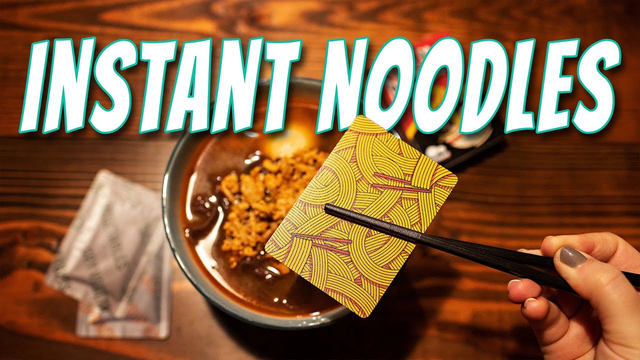 Get Your Ramen Fix With The INSTANT NOODLES Playing Cards! - YouTube