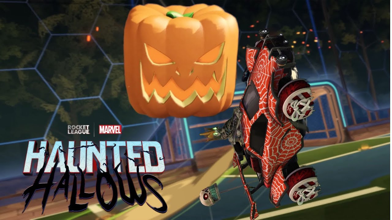 JUGANDO al Nuevo Modo SPOOKY CUBE | ROCKET LEAGUE HAUNTED HALLOWS - YouTube