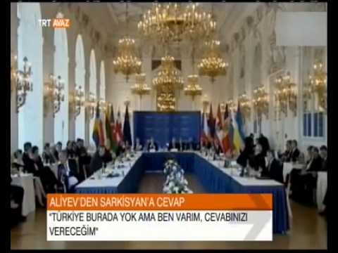 Azerbaycan Cumhurbaşkanı İlham Aliyev'in, Türkiye'yi savunan konuşması...