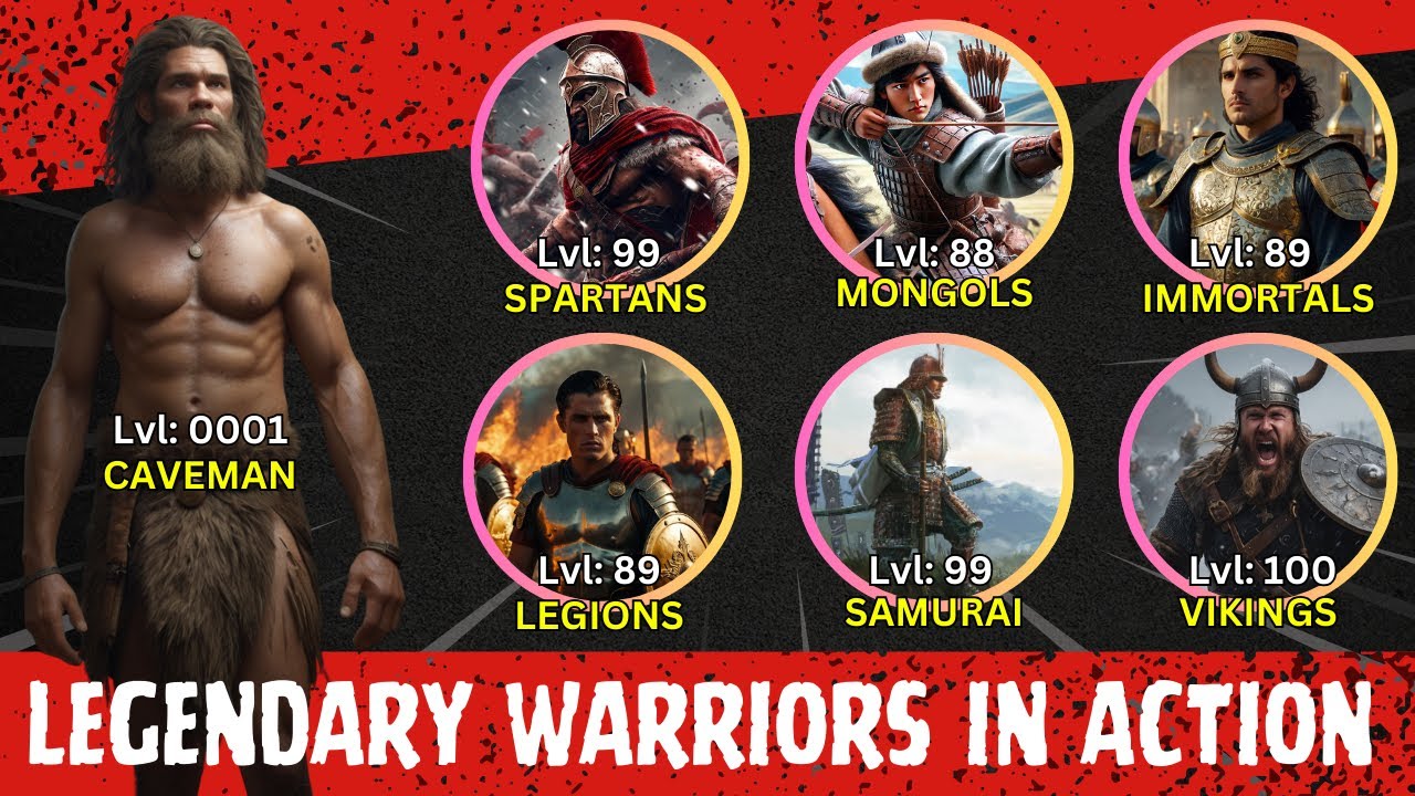 Legendary Warriors in Action: Unforgettable Name Forged in History ...
