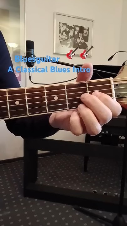 Beginners Blues Guitar Lesson /A Classical Blues Intro (#blues #lesson ...