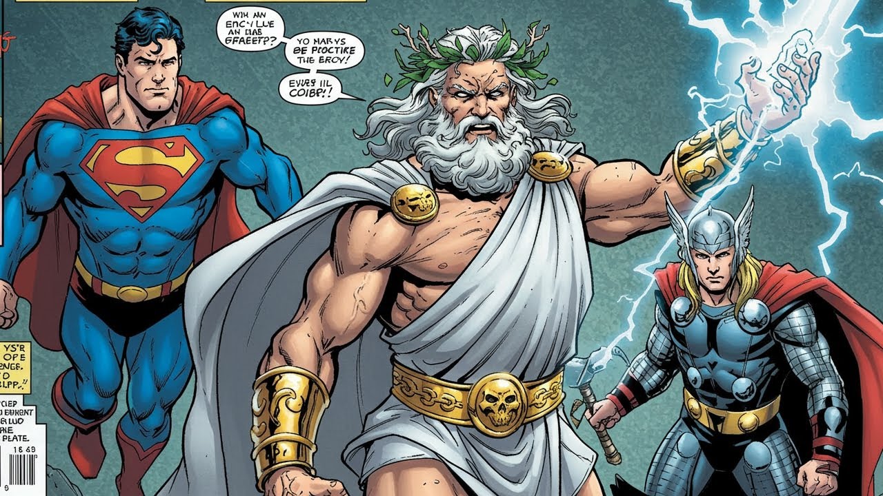 Epic Battle of Divinity: Superman, Thor, and Zeus – Who Is the True ...