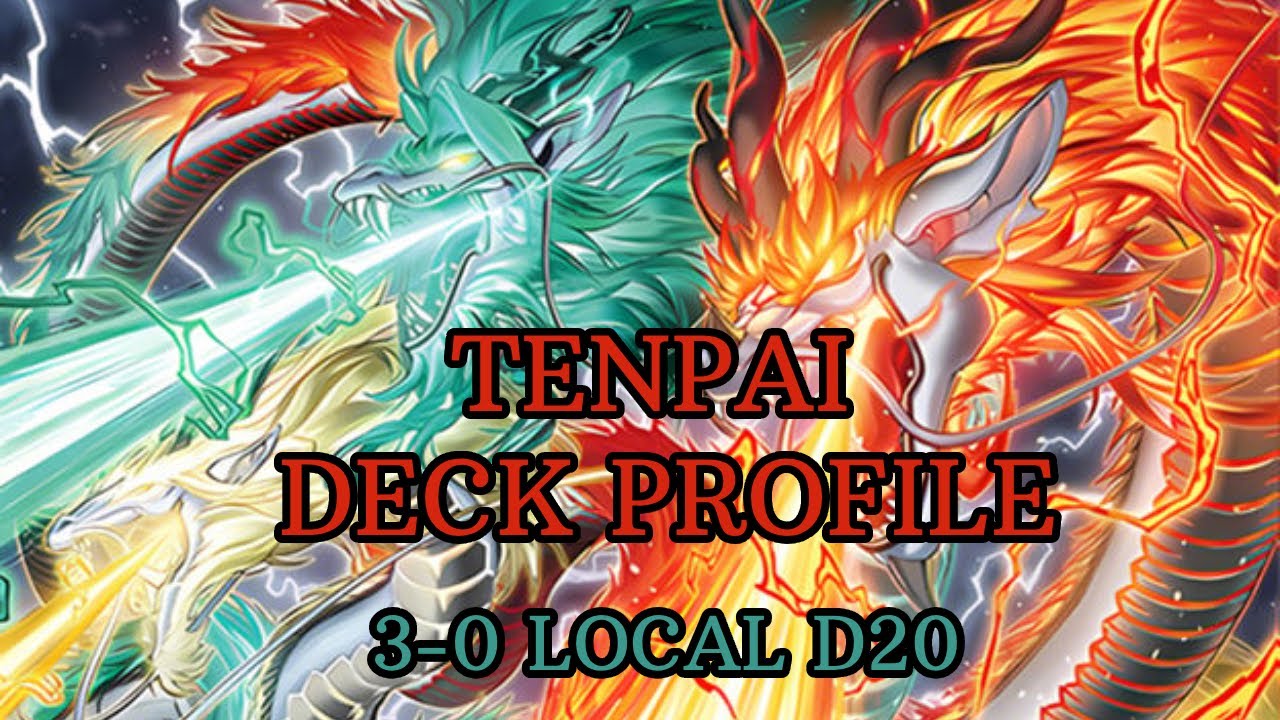 Tenpai deck profile by Claudio Battaglia Yu-Gi-Oh! 3-0 local d20 - YouTube